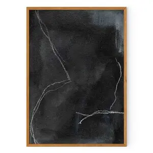 LENA WIGERS Presence 30 × 40 Cm Art Print - Black