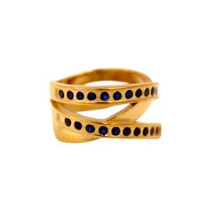 1610ISTANBUL Bosphorus Ring - Gold