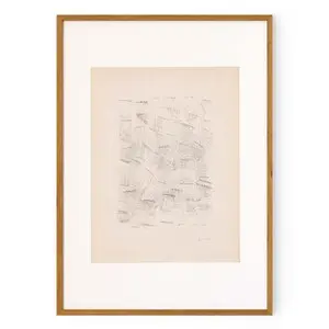LENA WIGERS Neutrals / Confetti 50 × 70 Cm Art Print - Grey