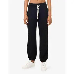ME+EM Cuffed Cotton-blend Jogging Bottoms