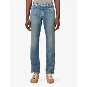Paige Normandie Straight-leg Denim Jeans
