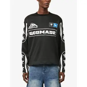 GODMADE Ralley Long-sleeve Cotton Top