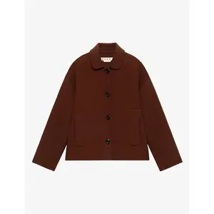Marni Dropped-shoulder Wool And Cashmere Jacket - 00m40