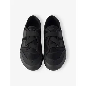 Prada Speedrock Technical Leather And Mesh Trainers - Black