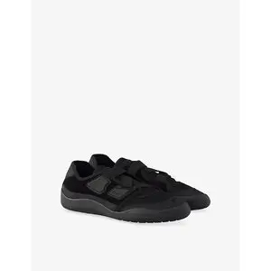 Prada Speedrock Technical Leather And Mesh Trainers - Black