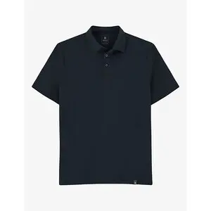 Boggi Milano Supima Cotton-jersey Polo T-shirt - Black