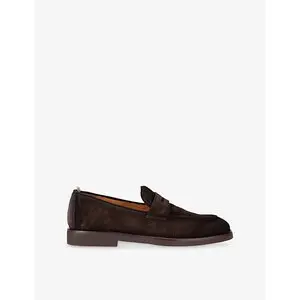 Officine Creative Opera Flex Suede Loafers - Brown