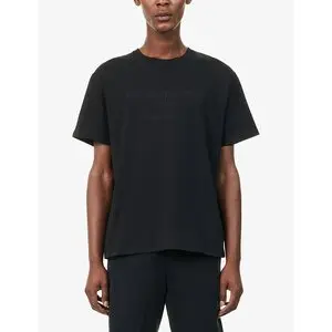 FIFA 1904 Brand-print Cotton-blend T-shirt