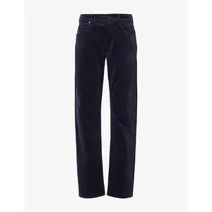 Paige Corduroy Trousers - Deep Anchor