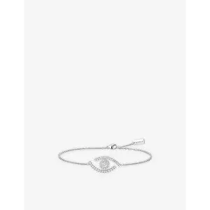 Messika 18ct Rose Gold Diamond Lucky Eye Bracelet - White