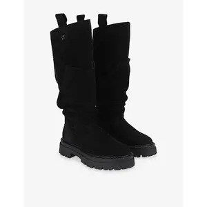 Steve Madden Kiona High-leg Flat Suede Boots