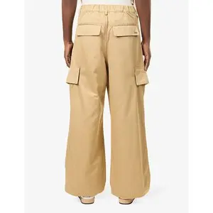 NAHMIAS Oversized Wide-leg Cotton Cargo Trousers