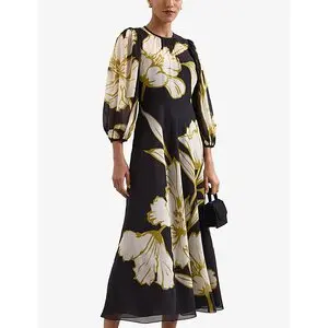 PHASE EIGHT Eve Floral-print Woven Maxi Dress