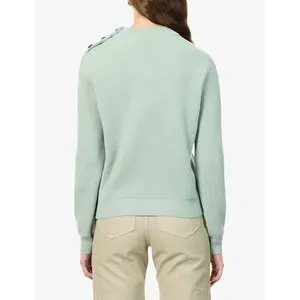BLAZÉ MILANO Button Detailed Wool And Cashmere Jumper