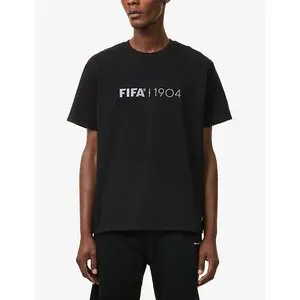 FIFA 1904 Logo-print Uniform Cotton T-shirt
