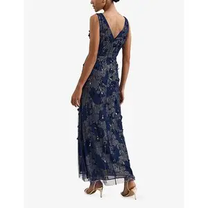 PHASE EIGHT Romita Embellished Floral Maxi Dress
