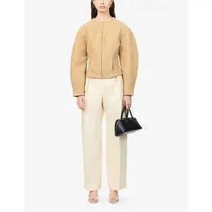 BELLE ANNA Wool Zip Up Jacket