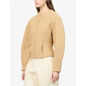 BELLE ANNA Wool Zip Up Jacket