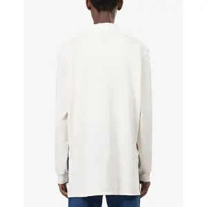 WALES BONNER Prism Striped Cotton Rugby Top