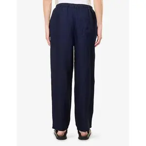 FRAME Straight-leg Linen Trousers