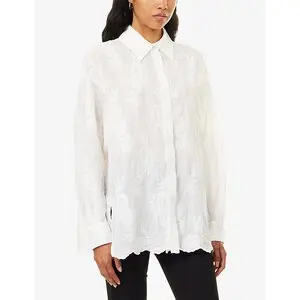 Dissh Cordelia Embroidered Woven Shirt