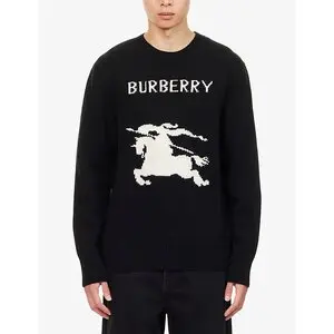 Burberry Knight Wool-cashmere Knitted Jumper