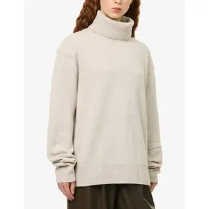 THE FRANKIE SHOP Gala Turtleneck Wool-blend Jumper