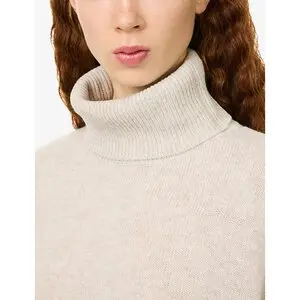 THE FRANKIE SHOP Gala Turtleneck Wool-blend Jumper