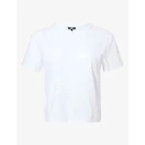 Paige Rhodes Cropped Cotton T-shirt