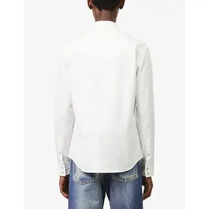 AUSTIN POST Daybreak Dobby Striped Cotton Shirt