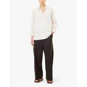 Orlebar Brown Justin Striped Cotton Shirt
