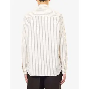 Orlebar Brown Justin Striped Cotton Shirt
