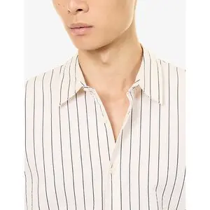 Orlebar Brown Justin Striped Cotton Shirt
