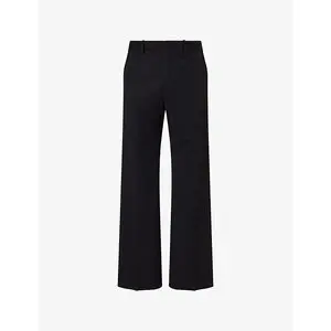 Acne Studios Palvin Wide-leg Wool Jacquard Trousers