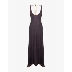 Marni Scoop Neck Knit Maxi Dress