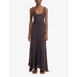 Marni Scoop Neck Knit Maxi Dress
