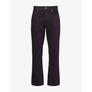 Nudie Jeans Rad Rufus Regular-fit Straight-leg Denim Jeans - Everbrown