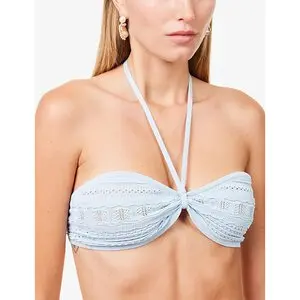 Devon Windsor Vana Bandeau Knitted Bikini Top