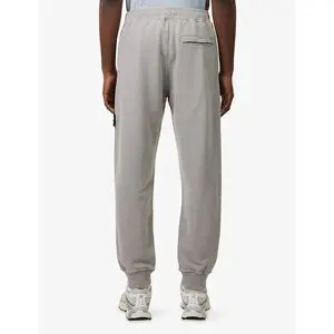 Stone Island Logo-patch Tapered Cotton Jogging Bottoms