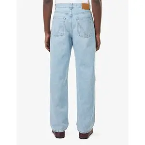 Bottega Veneta Bleached Wide-leg Denim Jeans