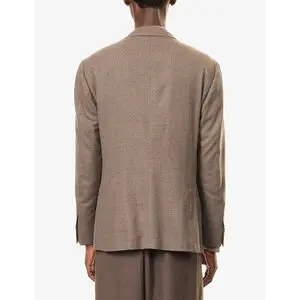 Corneliani Single-breasted Notch-lapel Virgin-wool Jacket