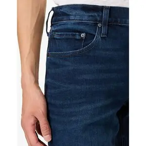 Paige Normandie Straight-leg Stretch-denim Jeans