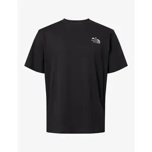 The North Face Natural High Society Graphic -print Cotton T-shirt - Tnf Black