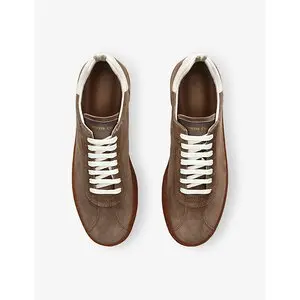 Officine Creative Halo Suede Lace-up Trainers