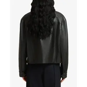 Marni Contrast Suede And Leather Jacket