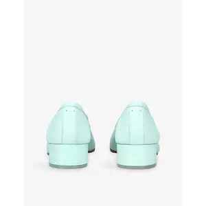 MAISON MARGIELA Tabi Ballerina Leather Heeled Shoes