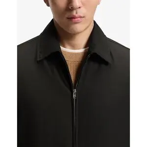 BOSS Side-pocket Zip-through Woven Jacket