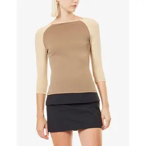 BELLE ANNA Raglan Jersey Top