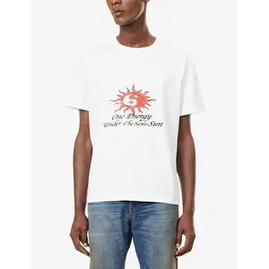 TWOJEYS Same Energy Graphic-print Cotton T-shirt