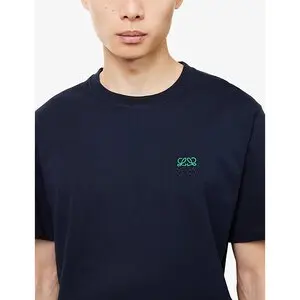 Loewe Anagram-embroidered Cotton T-shirt